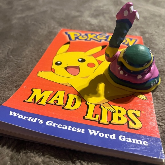 Pokémon | Toys | Pokemon Alola Muk Action Figure 28 Pokemon Mad Libs ...